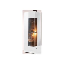 Vitrine &raquo;Happy&laquo; Standvitrine, H&ouml;he 146 cm wei&szlig; B/H/T: 50cm x 146cm x 37cm, T&uuml;ren: 1 Stk.