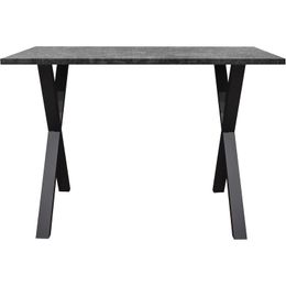 M&auml;usbacher Tresentisch &raquo;Bartresentisch Metall&laquo; Bartresentisch Metallgestell, H&ouml;he 109 cm grau B/H/T: 160cm x 109cm x 70cm