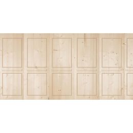 ARCHITECTS PAPER Fototapete &raquo;Wainscoting&laquo; Vlies, Wand, Schr&auml;ge beige Vlies B/L: 5m x 2,5m
