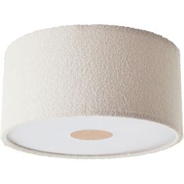 LeGer Home by Lena Gercke Deckenleuchte &raquo;Debora&laquo; 1 Stk. Teddy-Stoff, &Oslash; 45 cm, E27, beige beige 3, &Oslash; 45cm H: 23cm, 1 Stk.