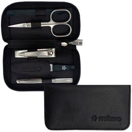 Pfeilring Pfeilring Manik&uuml;re-Etui Nappaleder schwarz B/H/T: 80mm x 125mm x 30mm 5 Stk.