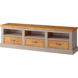 OTTO home Lowboard &raquo;Selma&laquo; TV-Kommode, Breite 170 cm, 3 Schubk&auml;sten grau B/H/T: 170cm x 50cm x 50cm