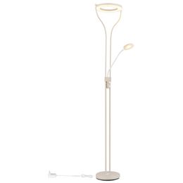 Globo LIGHTING Deckenfluter &raquo;EBRO&laquo; LED-Modul 1 Stk. LED Deckenfluter, dimmbar, 3000K, modern & hell 1, H: 194cm, 1 Stk.