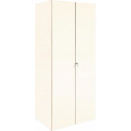 wimex Kleiderschrank &raquo;Multiraumkonzept&laquo; abschlie&szlig;bar wei&szlig; B/H/T: 80cm x 185cm x 54cm, T&uuml;ren: 2 Stk.