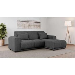 OTTO home Ecksofa &raquo;BORNHOLM L-Form, B: 234 cm - OTTO. Verl&auml;ssliche Qualit&auml;t.&laquo; Recamiere links oder rechts bestellbar, Wellenfederung, inkl. 2 Kissen 