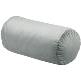 Pad Dekokissen &raquo;Elegance&laquo; Design als Basic, aus Samt, elegante Optik grau Polyester B/L: 29cm x 75cm, 1 Stk.