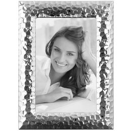 Fink Bilderrahmen &raquo;CLEO&laquo; f&uuml;r 1 Bilder 1 Stk. tlg. Anlaufschutz, schwarzer Karton Metall 13x18, wei&szlig;