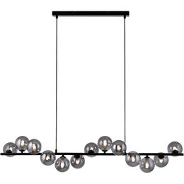 Sch&ouml;ner Wohnen Kollektion SCH&Ouml;NER WOHNEN-Kollektion LED Pendelleuchte &raquo;DUBAI&laquo; G9 1 Stk. Warmwei&szlig; SCH&Ouml;NER WOHNEN Kollektion, H&ouml;heneinstellbar, Rauchgl&auml;ser 13, H: 100cm, 1 Stk.