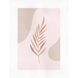 Komar Bild &raquo;Gentle Desert&laquo; Natur 1 Stk. tlg. Wandbild zur Dekoration - ohne Rahmen rosa Holz, Papier B/H/T: 30cm x 40cm, Wandbild Natur, 1 Stk.