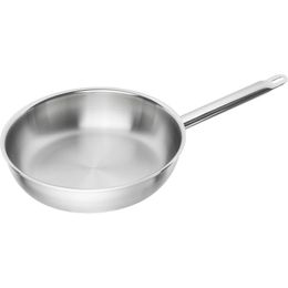 Zwilling Bratpfanne &raquo;Pro&laquo; Edelstahl 18/10 1 Stk. tlg. 18/10 Edelstahl, Sigma Clad Boden, breiter Sch&uuml;ttrand silber &Oslash; 28cm + H&ouml;he 5,8cm