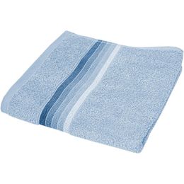 Dyckhoff Handt&uuml;cher &raquo;Chenille&laquo; blau Frottier, Frottier B/L: 70cmx140cm, 1 Stk., Frottier
