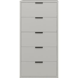 M&auml;usbacher Kommode &raquo;Bonnie&laquo; Kommode mit 5 Schubk&auml;sten grau Holzwerkstoff B/H/T: 51cm x 108cm x 45cm, 5 Stk.
