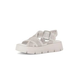 Gabor Plateau Sandalen in beige | Gr.: 36