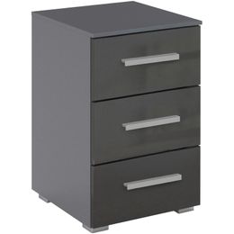 OTTO home Nachtkommode &raquo;Nachttisch Nachtschrank Schubladen Sideboard Schubladenkommode KOLUNA&laquo; Breite 40 cm mit eleganter Hochglanzfront, mit 3 