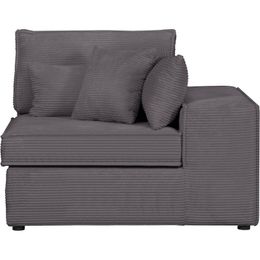 OTTO home Sofaelement &raquo;Enid&laquo; als Teil eines Modulsofas, fester Sitzkomfort grau 100% Polyester Cord, Armlehne rechts