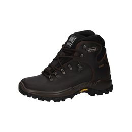 Grisport Wanderschuhe Schn&uuml;rstiefel Gritex in dunkelbraun in dunkelbraun | Gr.: 43