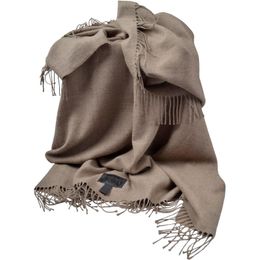 ZOEPPRITZ1828 Wohndecke &raquo;Since 1828 Alpaca&laquo; Alpaca Plaid beige Kamelhaar B/L: 130cm x 200cm