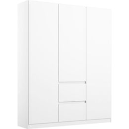 Rauch Dreht&uuml;renschrank &raquo;Kleiderschrank Schrank Garderobe W&auml;scheschrank Ankleide NIDDA&laquo; Breiten 91/136/181 cm, H&ouml;he 197 cm, grifflose Front sowie Push-