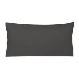 Irisette Kissenbezug &raquo;Paris 8000&laquo; Hochwertiger Premium Kissenbezug grau Mako-Satin, Obermaterial: 100% Baumwolle B/L: 40cm x 80cm, 1 Stk., Mako-Satin