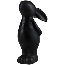 AM Design Dekofigur &raquo;stehender Hase&laquo; Osterdekoration aus Polyresin schwarz Polyresin B/H/T: 5,5cm x 14cm