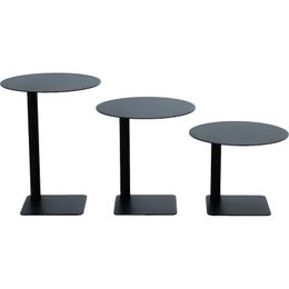 SPINDER DESIGN Beistelltisch &raquo;SUNNY 30&laquo; Beistelltisch aus Stahl schwarz B/H/T: 40cm x 30cm x 40cm