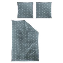 Irisette Bettw&auml;sche &raquo;Easy 8603&laquo; 2 Stk. pflegeleicht und b&uuml;gelfrei gr&uuml;n Seersucker, Obermaterial: 100% Baumwolle B/L: 155cm x 220cm, 1 Stk., 1 Stk., Seersucker,