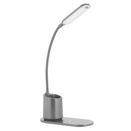 Globo LIGHTING LED Tischleuchte &raquo;MELLI&laquo; LED-Modul 1 Stk. warmwei&szlig; - kaltwei&szlig; Schreibtischlampe, Tischlampe, B&uuml;ro, Arbeitszimmer schwarz 1 Stk.
