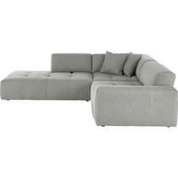 3C Candy Ecksofa &raquo;Yoshy Komfortsofa, bequem und modern, hochwertige Verarbeitungsdetails&laquo; Zwei verschiedene Sitztiefen durch verstellbare R&uuml;ckenlehne,