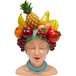 KARE Dekovase &raquo;Deko Vase Fruity 37cm&laquo; bunt B/H/T: 23cm x 36cm x 21cm