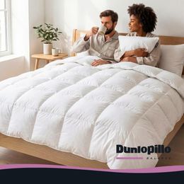 Dunlopillo Daunenbettdecke &raquo;Balance, "NEUHEIT" Bettdecke in 135x200 cm & weitere Gr&ouml;&szlig;en&laquo; leicht F&uuml;llung 90% Daunen & 10% Federn 1 Stk. tlg. Hergestellt in 