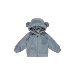 Sterntaler Babyjacke Teddy in blaugrau | Gr.: 74