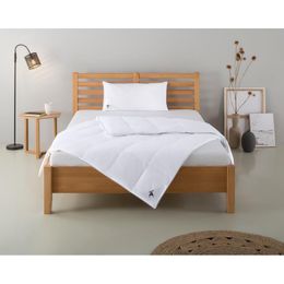 OTTO home Daunenbettdecke + Kopfkissen &raquo;Lodiken, Bettdecke 135x200 cm, 155x220 cm, Decke Made in Germany&laquo; Set mit Kissen 40x80 cm, 80x80 cm, Fr&uuml;hling,