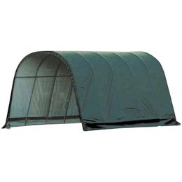 ShelterLogic Folienger&auml;tehaus &raquo;Weidezelt, Zeltgarage, Run-In-Shed&laquo; Gr&uuml;n, 610x400x300 cm gr&uuml;n Polyethylen (PE), Stahl Einheitsgr&ouml;&szlig;e