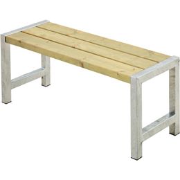 Plus Sitzbank &raquo;Cafebank&laquo; 1 Stk. tlg. 127x38x45 cm beige Holz, Stahl B/H/T: 38cm x 45cm x 127cm