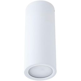 Paulmann Aufbauleuchte &raquo;Barrel 1x6W 2700K 470lm&laquo; 1 Stk. Warmwei&szlig; wei&szlig; 1, &Oslash; 6cm H: 15,3cm, 1 Stk.