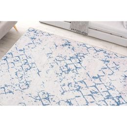 Arte Espina Teppich &raquo;Peron 400&laquo; rechteckig 5 mm H&ouml;he wei&szlig; Polyester B : 160cm 1 Stk., 5mm, L: 230cm