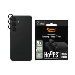 PanzerGlass Displayschutzglas &raquo;Hoop Camera Lens Protection&laquo; f&uuml;r Samsung Galaxy S25+ Kameraschutz, Schutzfolie, Schutzglas, kratz- & sto&szlig;fest 