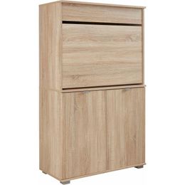 Priess Sekret&auml;r &raquo;Ahaus&laquo; braun B/H/T: 82cm x 139cm x 38cm