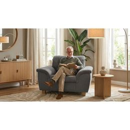 OTTO home Sessel &raquo;Egedal Sitzbreite 58 cm, Holzf&uuml;&szlig;e&laquo; aus haustierfreundlichem Pet Friendly Cord 90% Polyester, 10% Nylon Cord, B/H/T: 120cm x 81cm x 