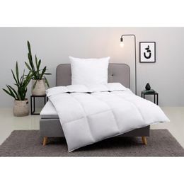 OTTO home Daunenbettdecke + Kopfkissen &raquo;Cavanelle Bettdecke 135x200 cm, 155x220 cm&laquo; Set mit Kissen 40x80 oder 80x80 cm, Sommer, Winter, Made in 