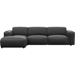 FLEXLUX Ecksofa &raquo;Lucera bequem und komfortabel durch hochwertigen Sitzaufbau, L.Form&laquo; modern & anschmiegsam, Kaltschaum, Stahl-Wellenunterfederung 