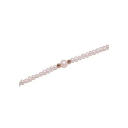 Firetti Damen Perlenkette &raquo;Schmuck Geschenk Halsschmuck Halskette Perle&laquo; Made in Germany - mit Naturperle gold Messing Nylon Perlen, L: 50