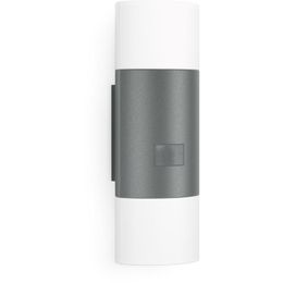 Steinel LED Au&szlig;en-Wandleuchte &raquo;L 910&laquo; LED-Board 1 Stk. Warmwei&szlig; grau 2, H: 8,5cm, 1 Stk.