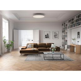 Musterring Wohnlandschaft &raquo;MR 2490 Ecksofa mit erstklassigem Sitzkomfort, Long-Life-Leder&laquo; Fu&szlig; schwarz, Sitzh&ouml;he 48cm, wahlweise mit Funktionen, Ma&szlig;e 342x207 cm 