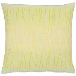 Apelt Dekokissen &raquo;7902 Loft Gold&laquo; Kissenh&uuml;lle ohne F&uuml;llung, 1 St&uuml;ck gr&uuml;n Polyester B/L: 46cm x 46cm, 1 Stk.