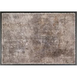 Sch&ouml;ner Wohnen Kollektion SCH&Ouml;NER WOHNEN-Kollektion Fu&szlig;matte &raquo;Miami&laquo; rechteckig 7 mm H&ouml;he T&uuml;rmatte, Schmutzfang, In und Outdoor, Sauberlauf, L&auml;ufer grau Kunstfaser B : 50cm 1 