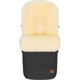 fillikid Fu&szlig;sack &raquo;Bernina Style mit Lammfell, Winterfu&szlig;sack&laquo; Einheitsgr&ouml;&szlig;e Fu&szlig;sack