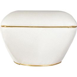 Kayoom Sitzhocker &raquo;Hocker Contessa 125, vielseitig einsetzbarer Allrounder, elegante Form&laquo; 1 Stk. tlg. komfortabel, hochqualitativ, pflegeleicht, elegante 