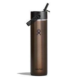 Hydro Flask Trinkflasche &raquo;24 OZ Lightweight Wide Flex Straw, 710 ml&laquo; braun Edelstahl 710ml