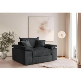 OTTO home XXL-Sessel &raquo;Soft&Cosy, B: 151 cm - OTTO. Verl&auml;ssliche Qualit&auml;t.&laquo; Mega-Sessel, Cord oder Chenille-Struktur, mit 2 Zierkissen 100% Polyester 